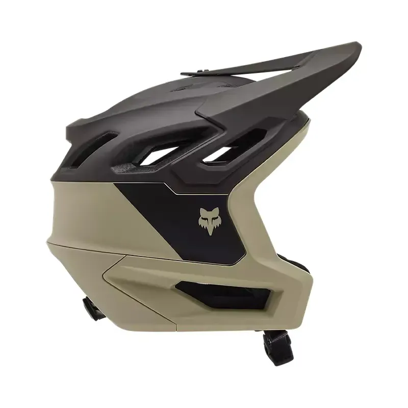 Fox Racing Dropframe Pro Helmet in Cream