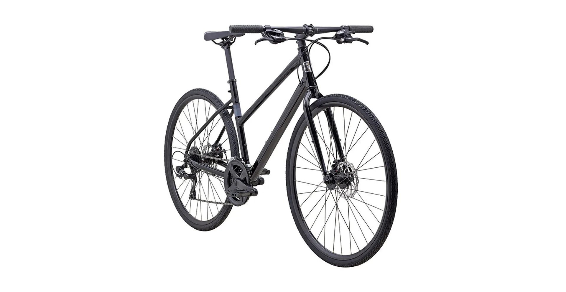 Marin Fairfax 1 Step-Thru Hybrid Bike 2026 in Black