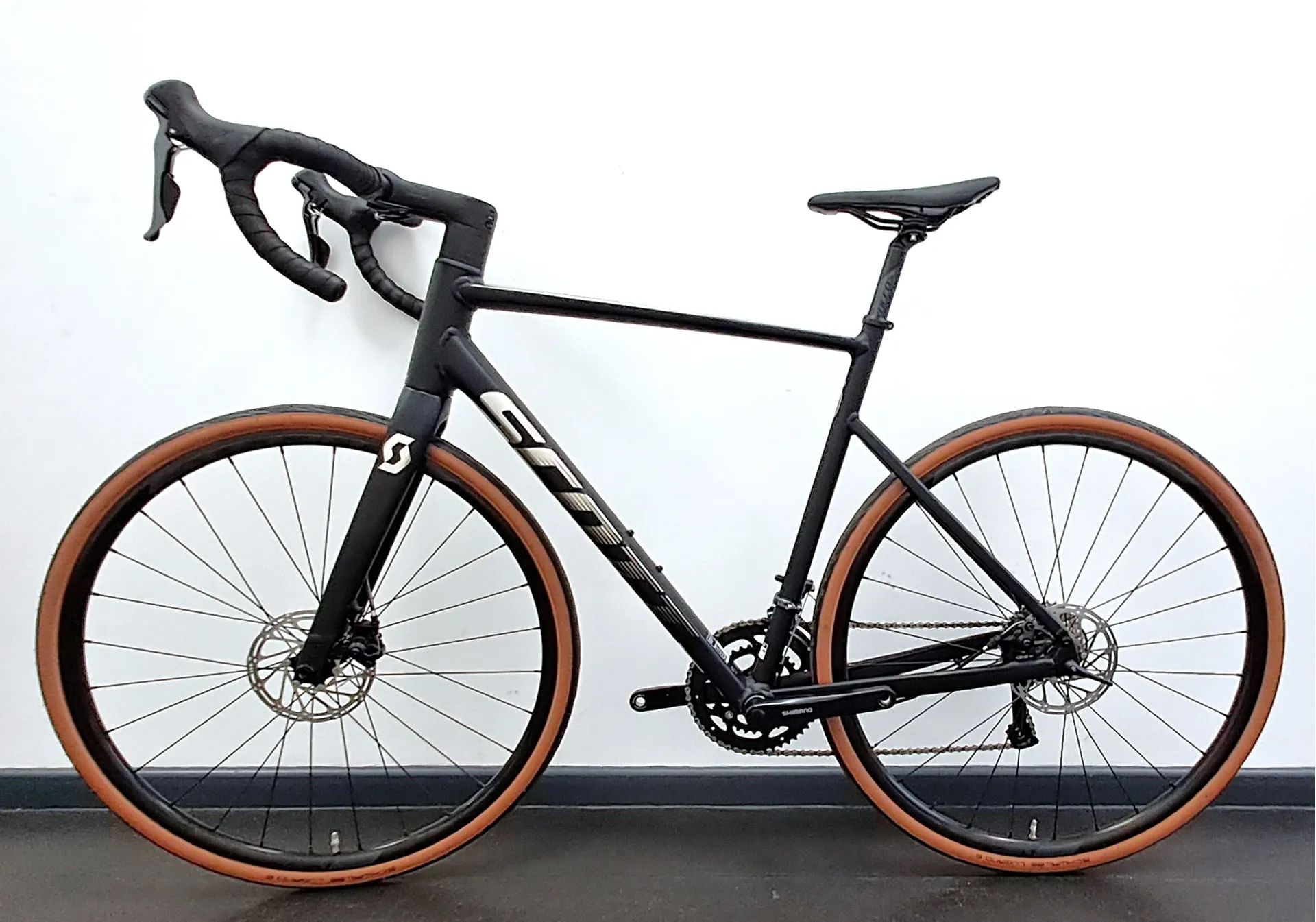 EX DISPLAY Scott Speedster 40 Road Bike Large 2024 in Black