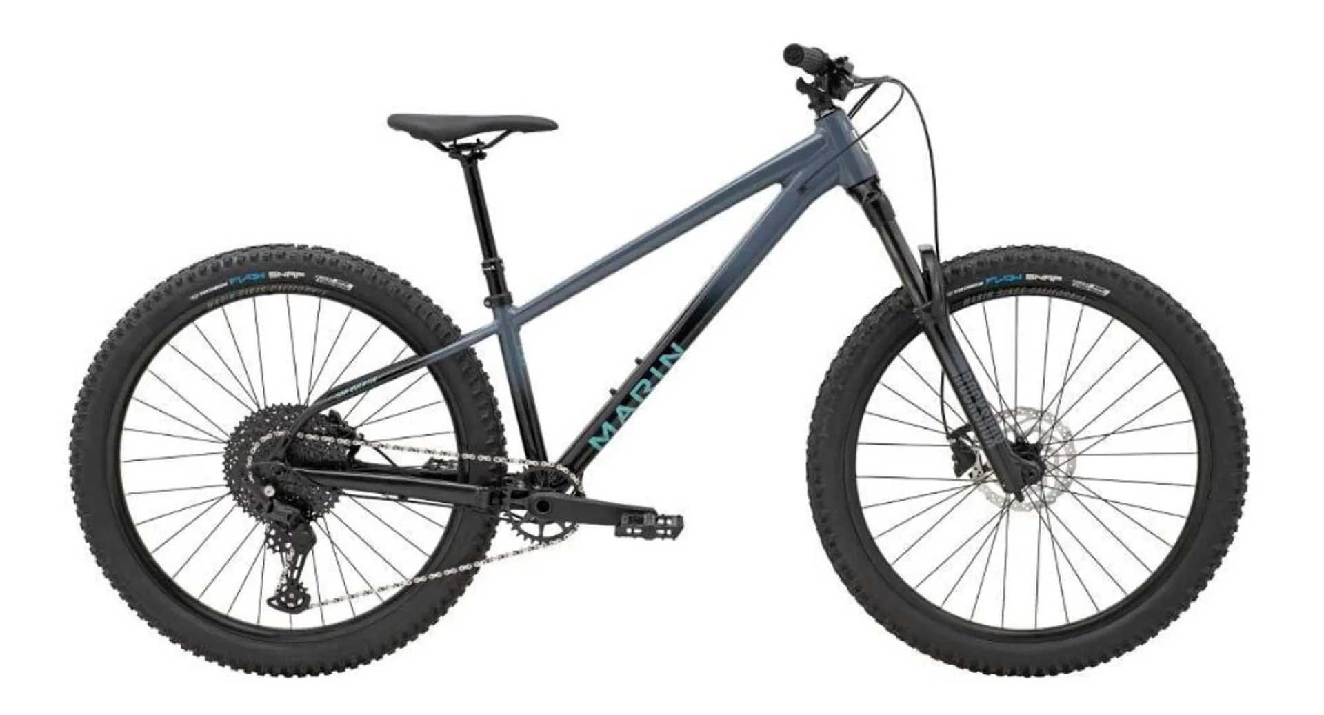 Marin San Quentin 2 27.5 Hardtail Mountain Bike 2025 in Black/Grey