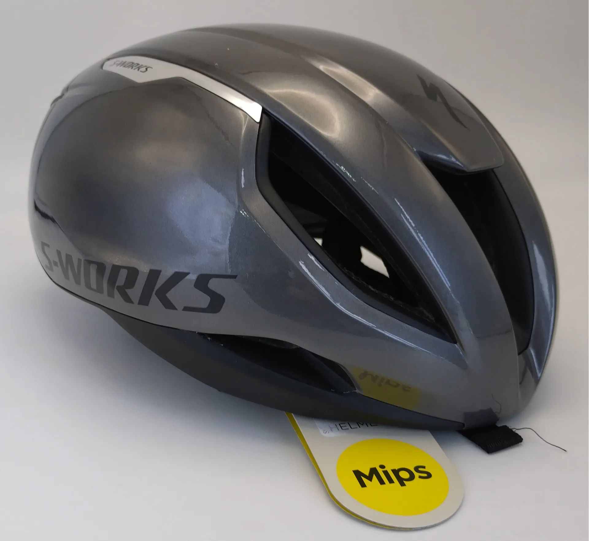 EX DISPLAY Specialized S-Works Evade 3 Large Road Helmet in Smoke