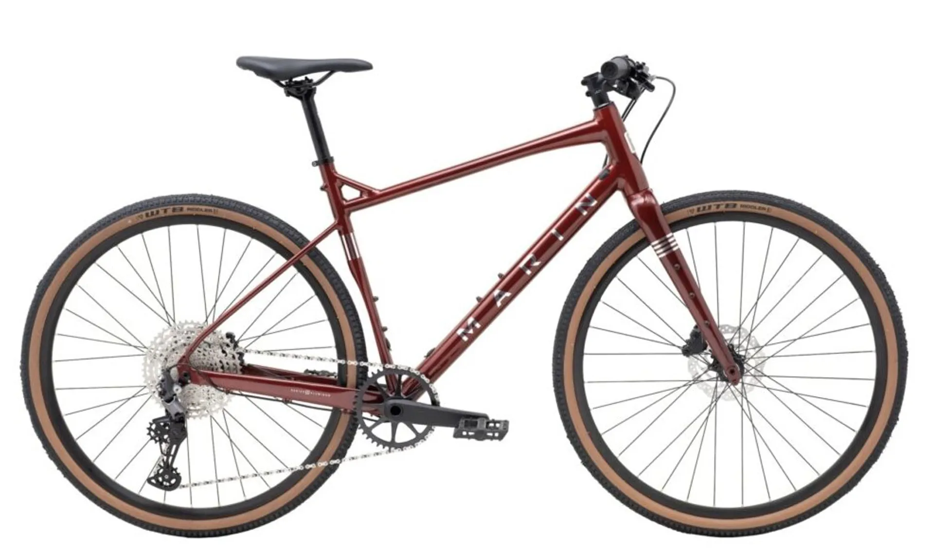 Marin DSX 2 Flat Bar hybrid Bike 2025 in Red
