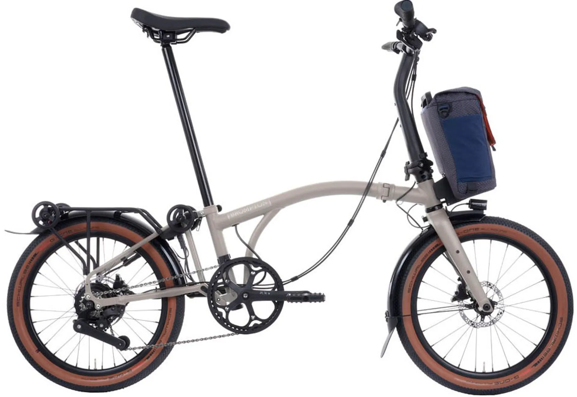 Brompton Electric G Line with Roller Frame 4 Speed Folding Bike 2026 in ...
