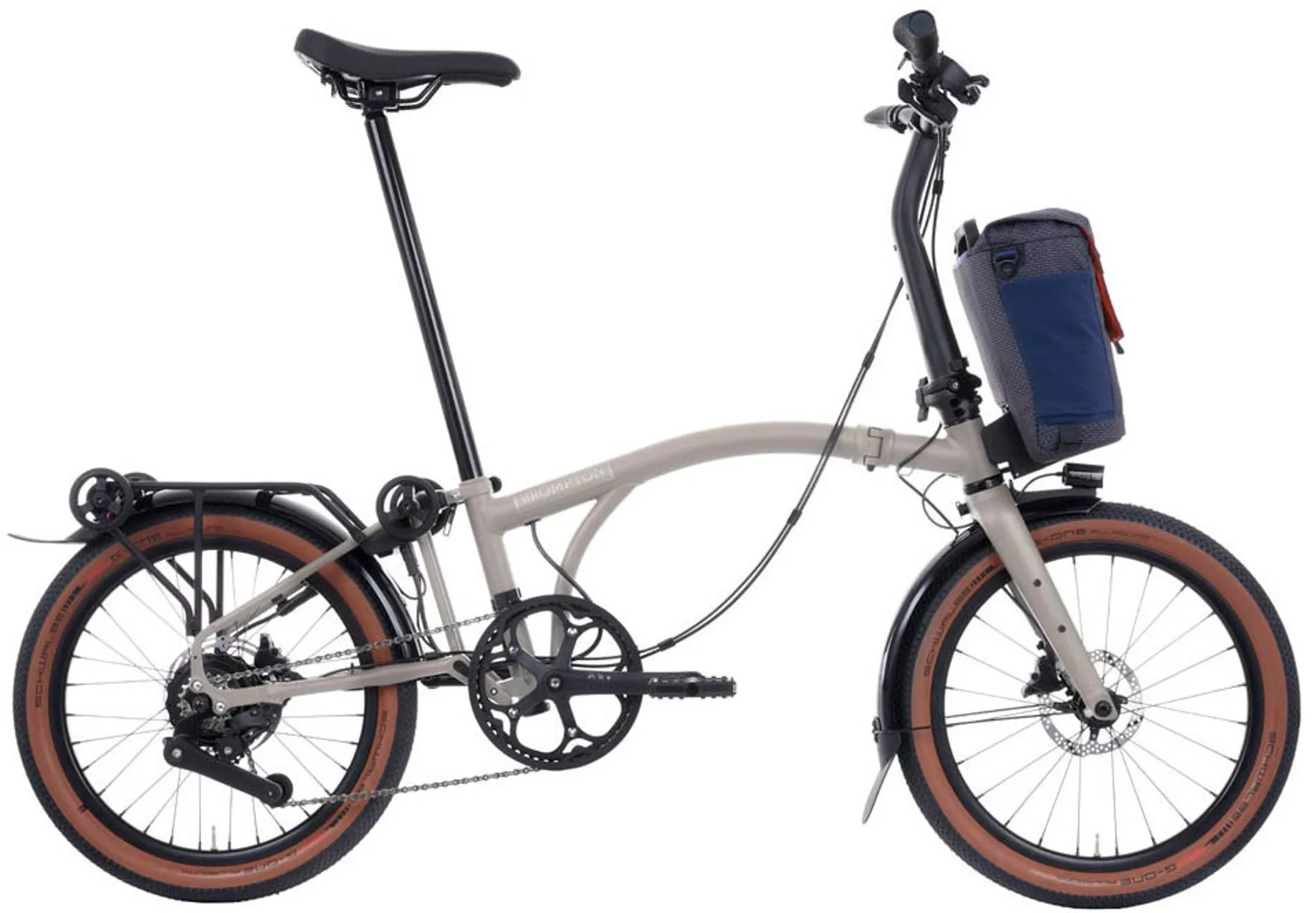 Brompton Electric G Line with Roller Frame 4 Speed Folding Bike 2025 in ...