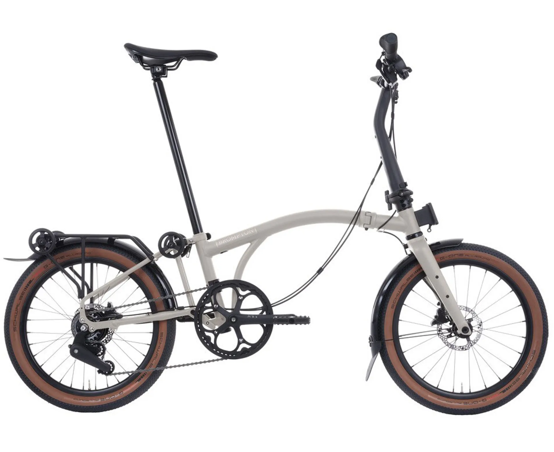 Brompton G Line with Roller Frame 8 Speed Folding Bike 2025 in ...