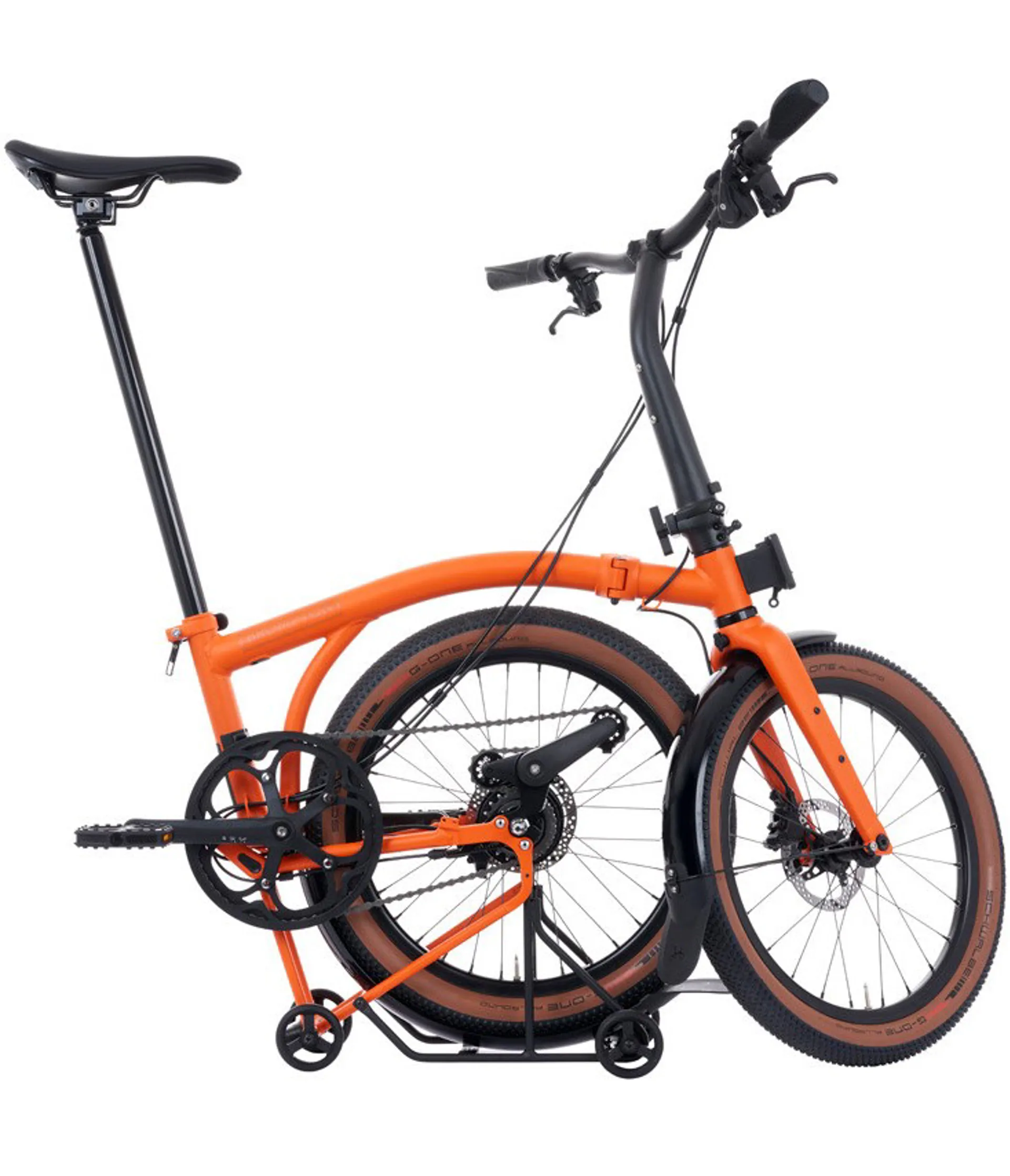 Brompton G Line with Roller Frame 8 Speed Folding Bike 2025 in ...