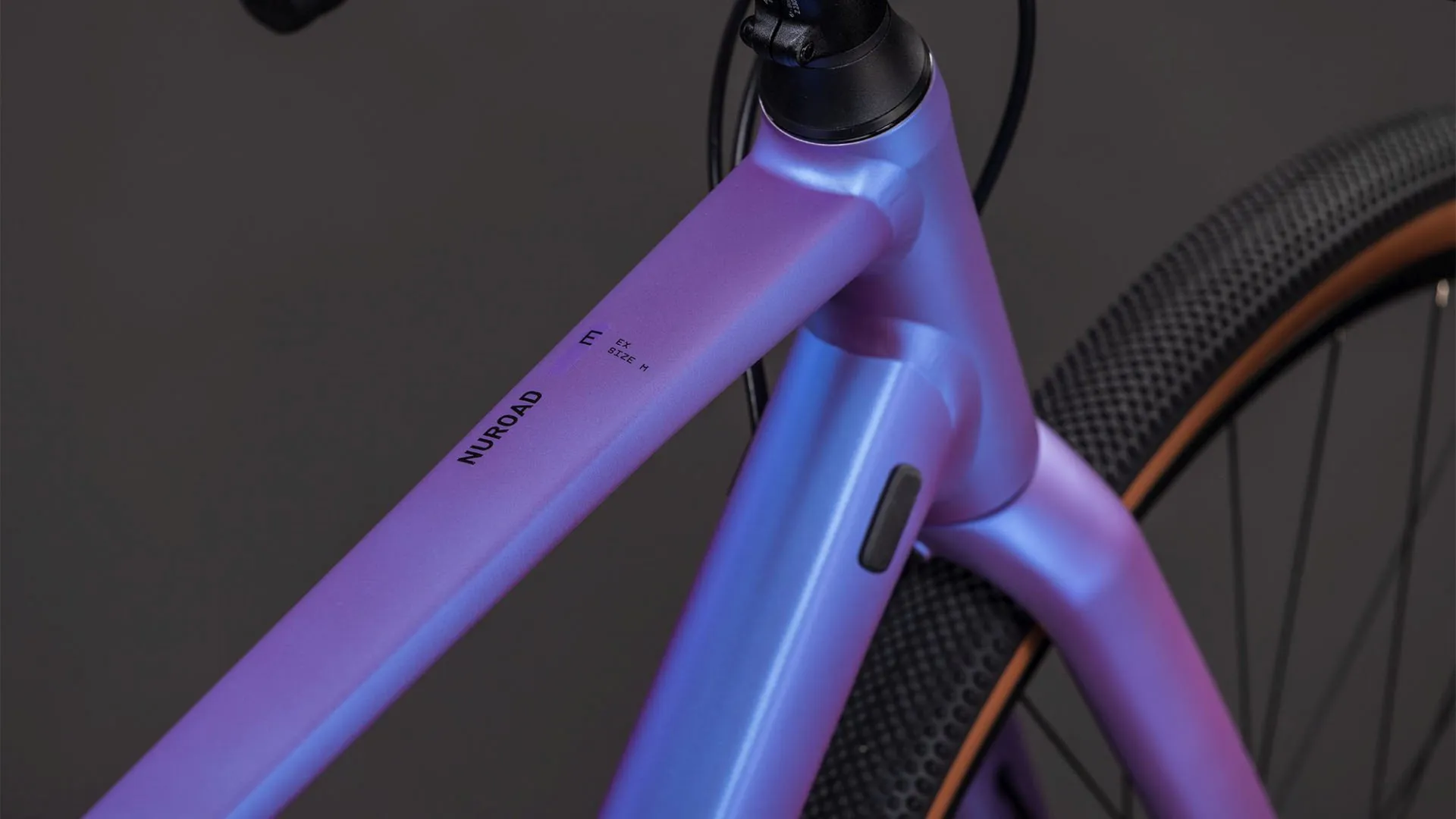 Cube Nuroad EX Gravel Bike 2026 in Blueiris/Lilac