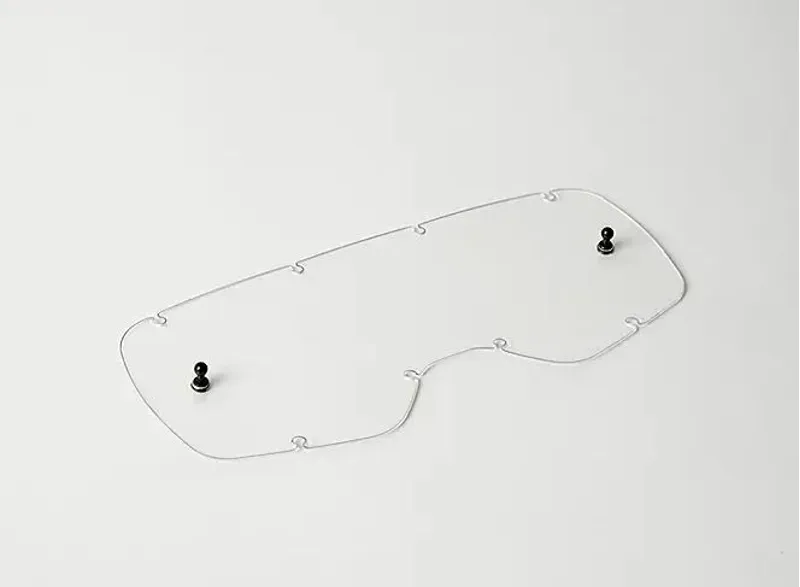 Fox Racing Y-Airspace/Main mx20 Lexan Lens in Clear