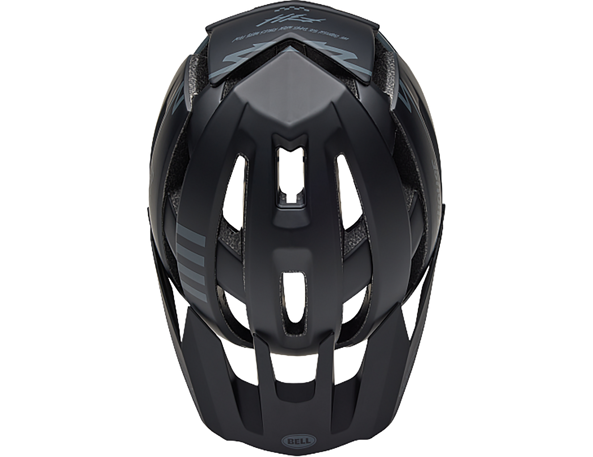 Bell Super Air R Spherical Helmet in Matte Black