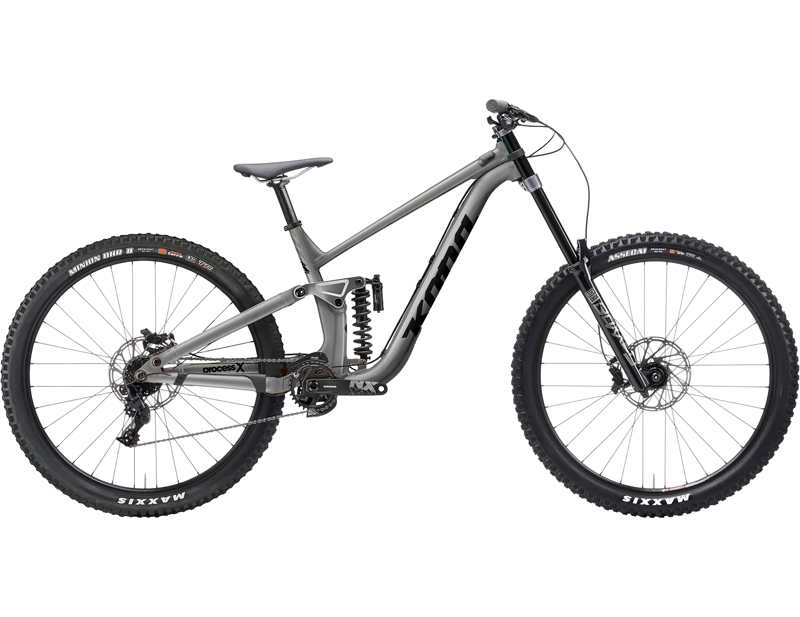 Kona Process X Full Suspension Mountain Bike 2026 in Grey