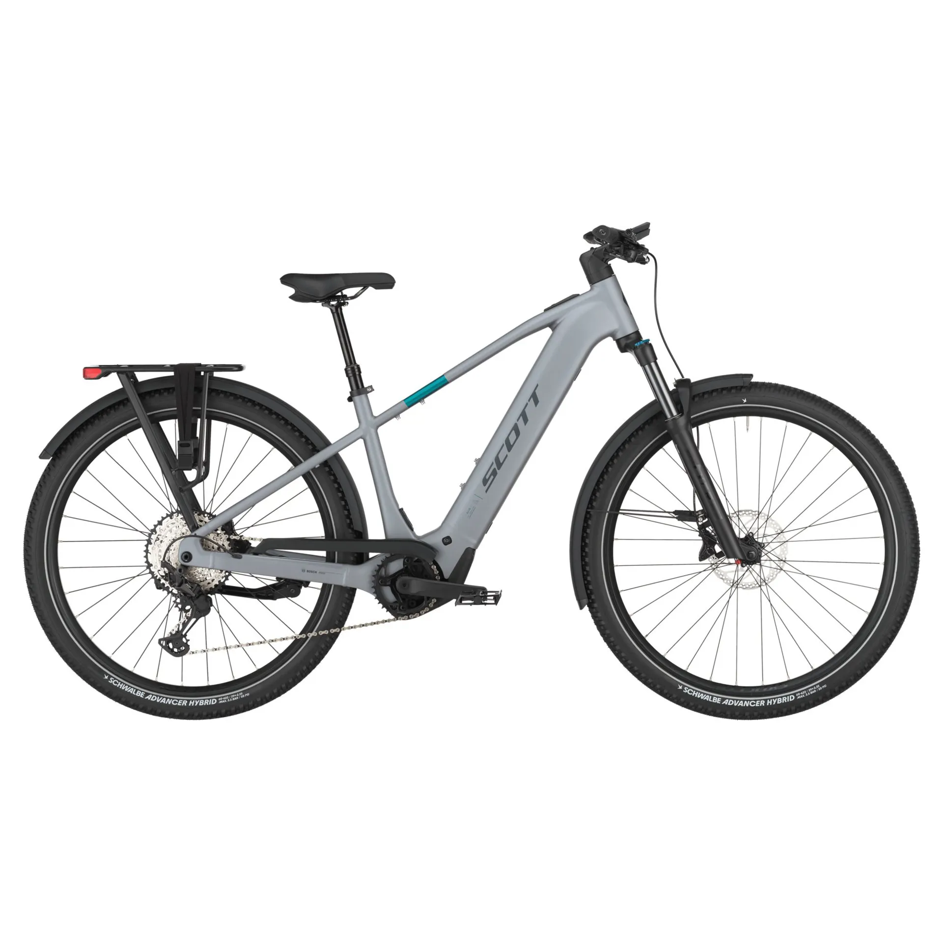 Scott Axis 10 Electric Hybrid Bike 2026 in Bird Grey