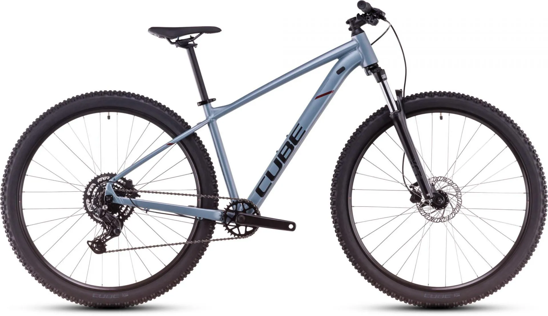 Cube Aim Pro Hardtail Mountain Bike 2025 in Shiftdust/Black