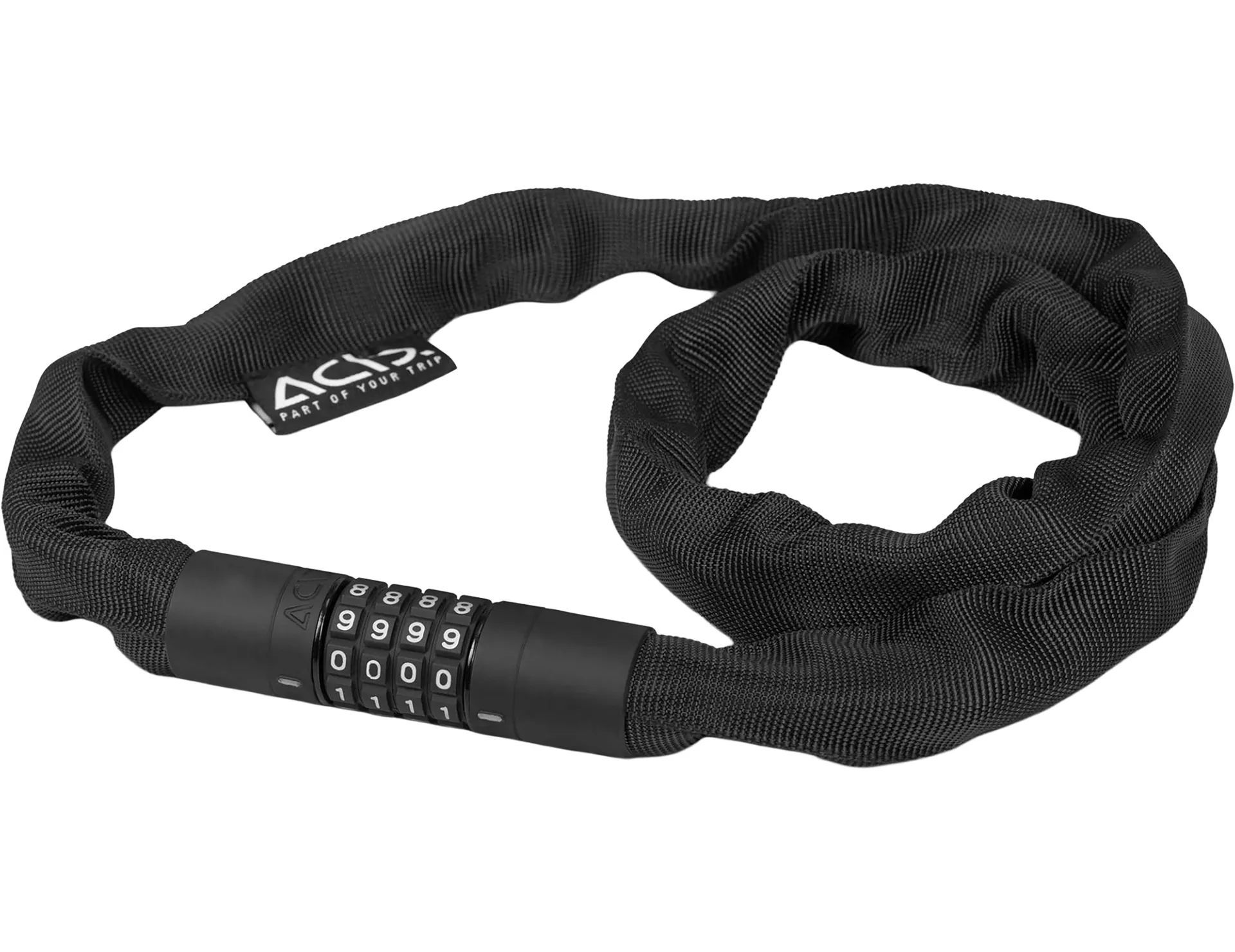 Acid Chain Combination Lock Corvid C120 in Black