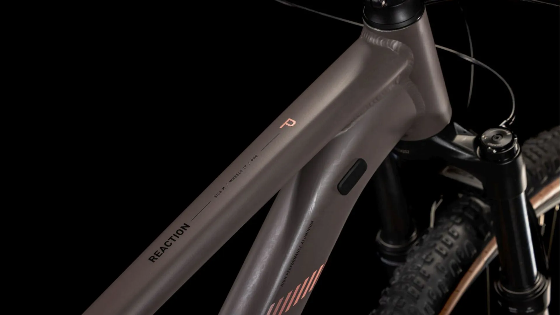 Cube Reaction Pro Hardtail Mountain Bike 2025 in Cedar/Blush
