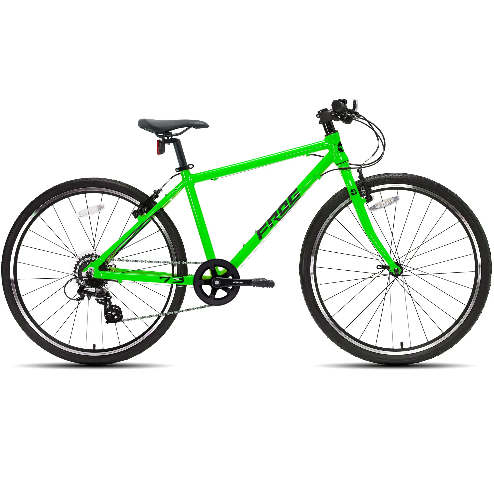 Frog Bikes 73 Hybrid Kids Bike 26 inch 2024 in Green Childrens