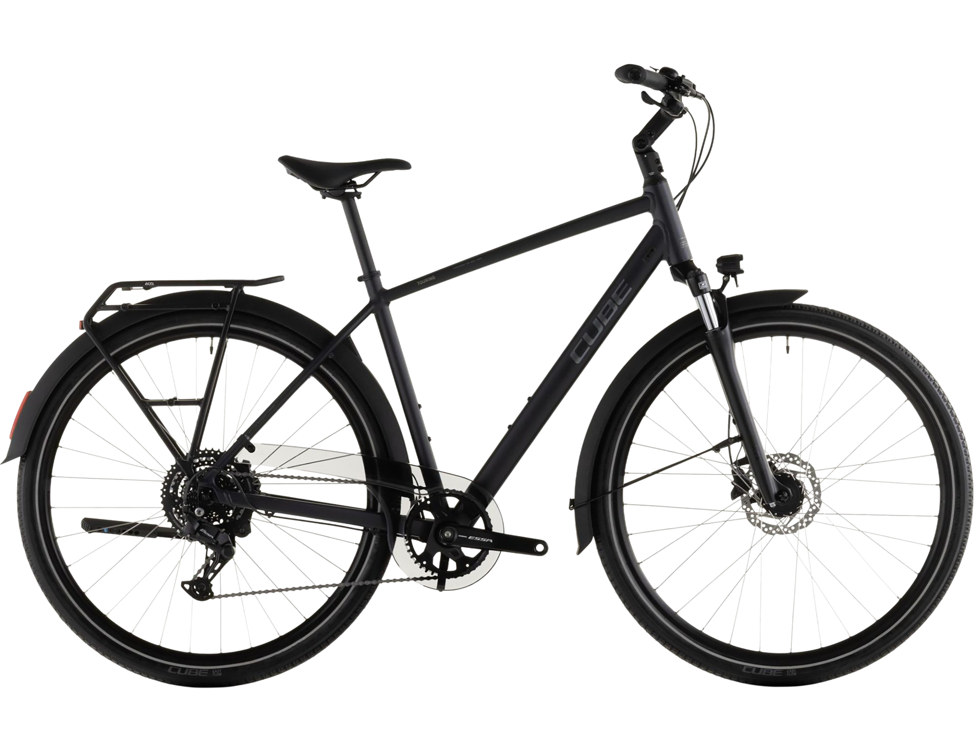 Cube Touring One Hybrid Bike 2026 in Night/Chrome