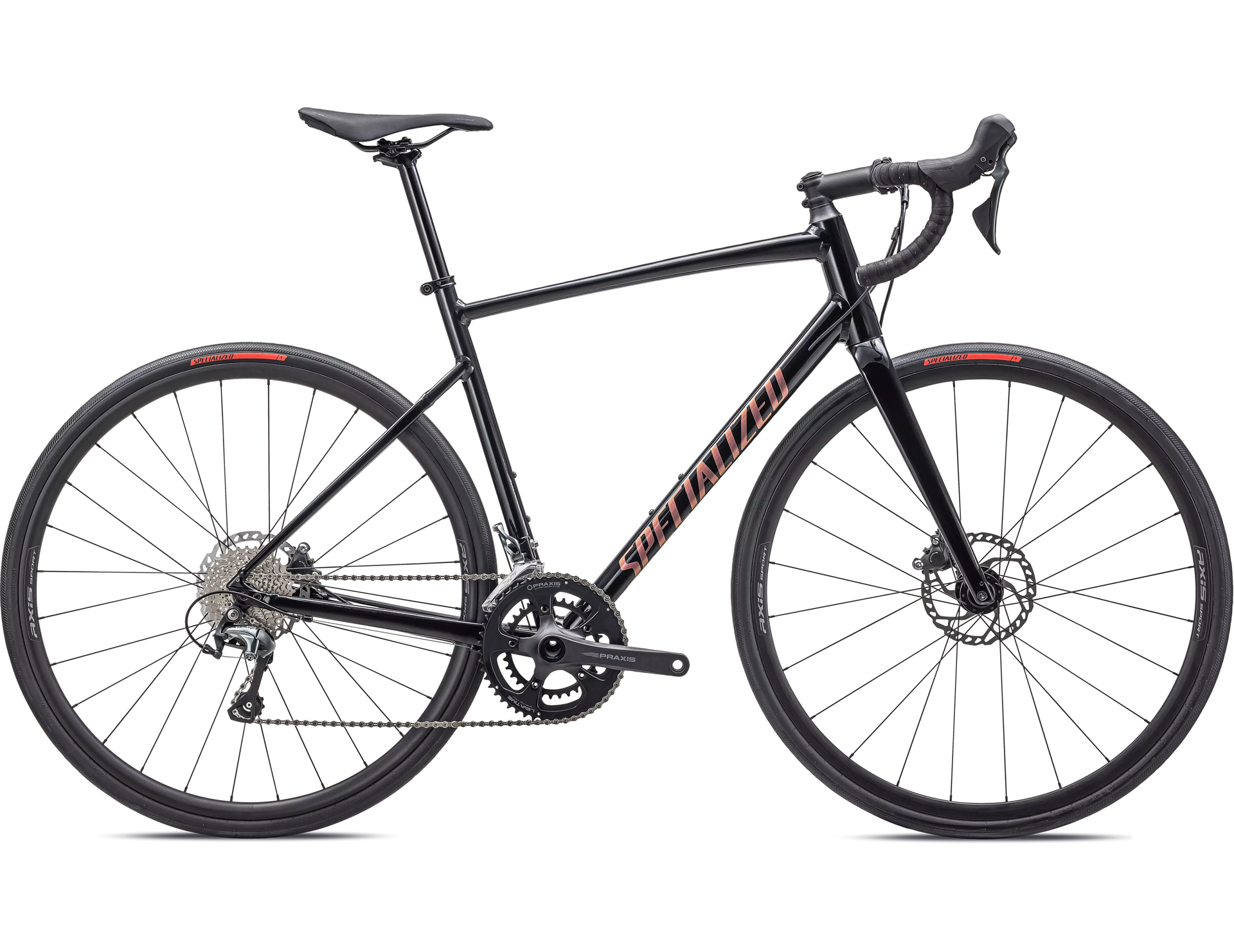 Specialized Allez Sport E5 Disc Road Bike 2025 in Black