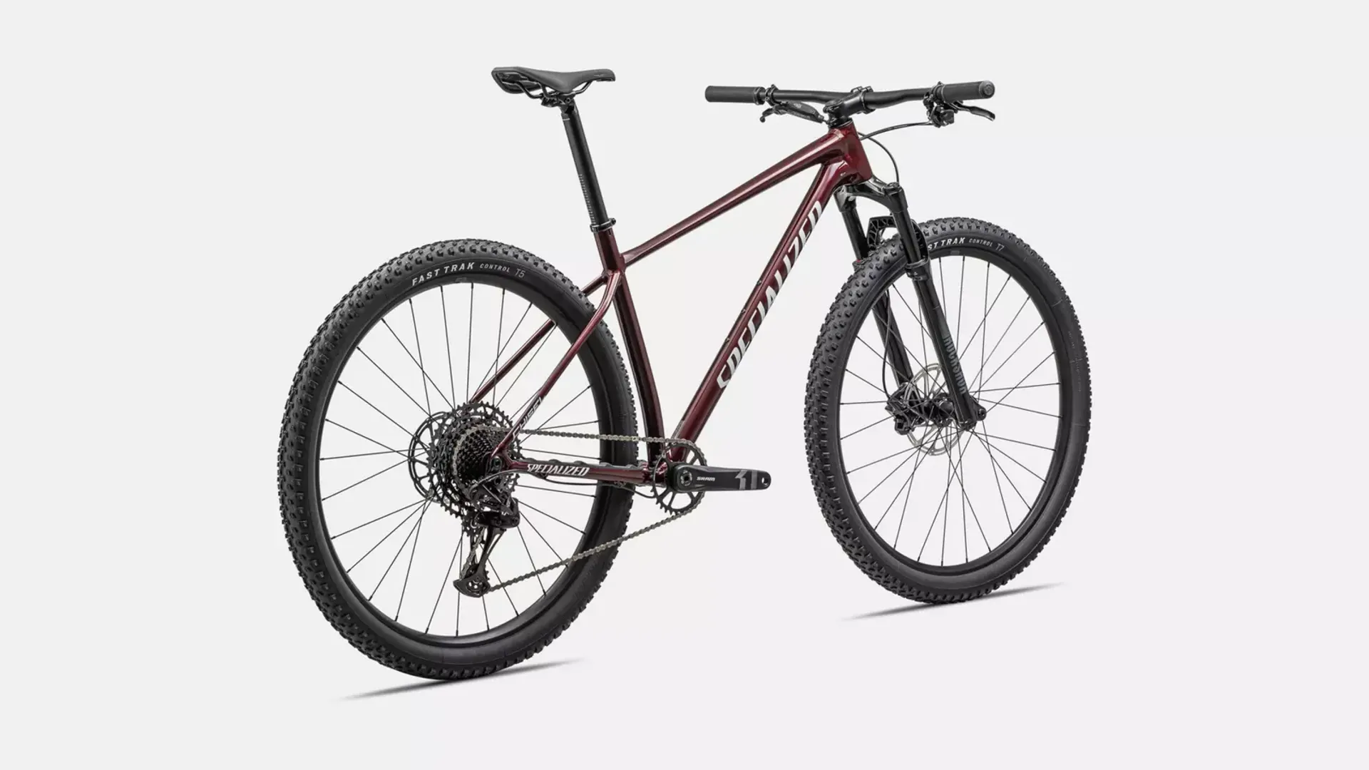 Specialized Chisel Comp Mountain Bike 2025 in Gloss Red Tint