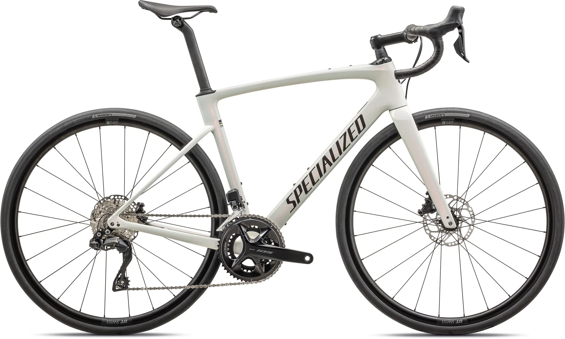 Specialized Roubaix SL8 Comp Road Bike 2024 in Red Ghost Pearl over ...