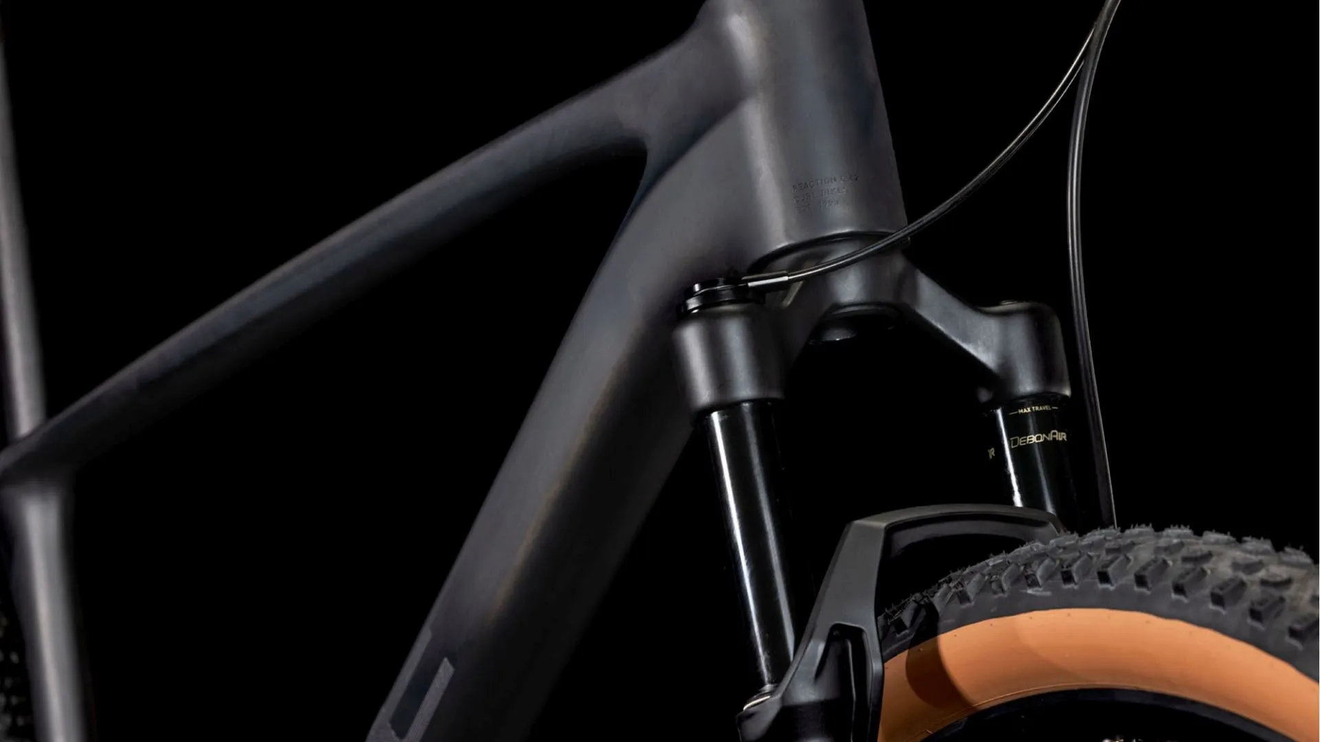 Cube Reaction c:62 Pro Hardtail Mountain Bike 2025 in Blackline