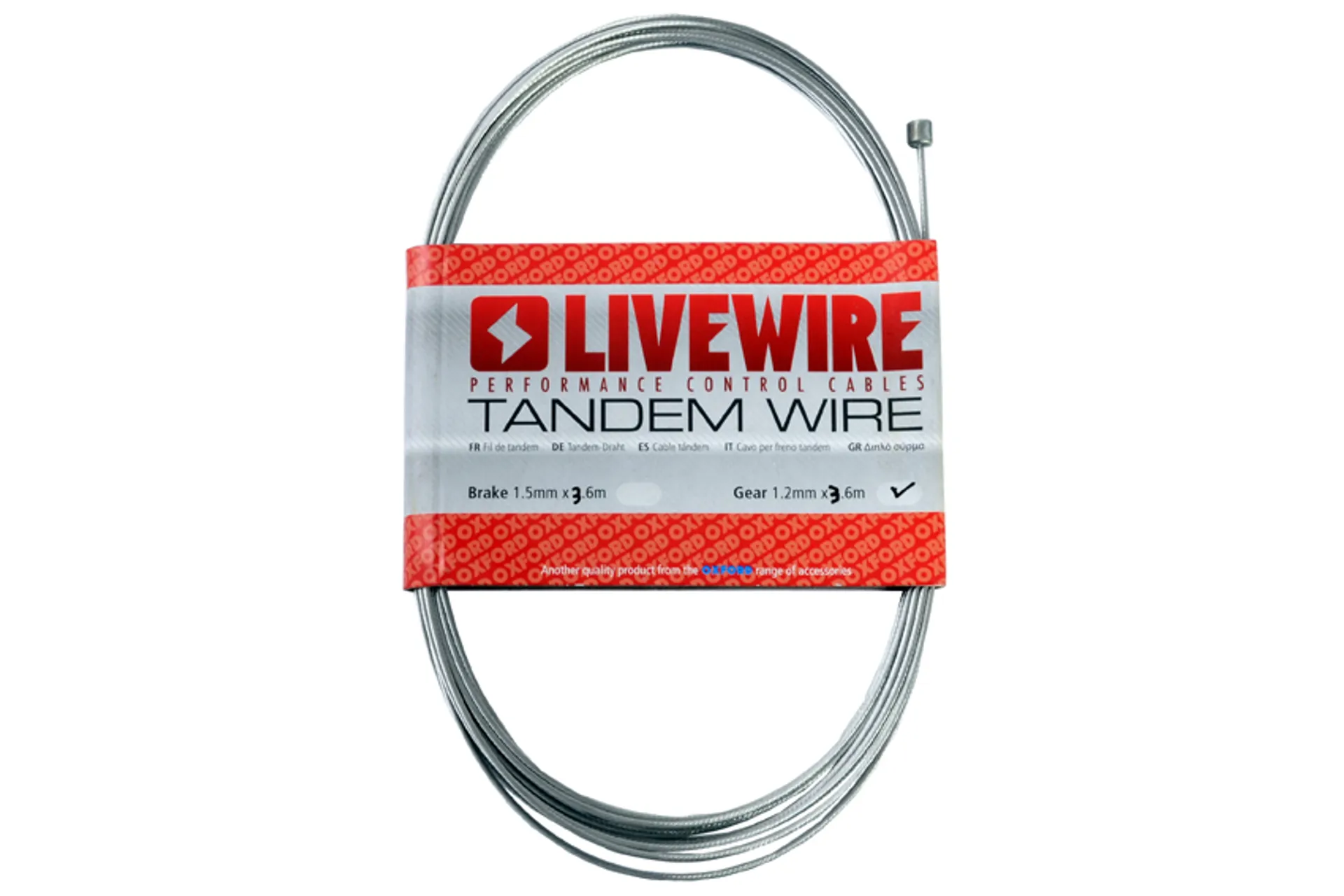 Livewire Tandem Stainless Steel Inner Gear Cable Single