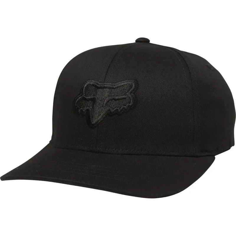 Fox Racing Legacy Flexfit Hat in Black/Black