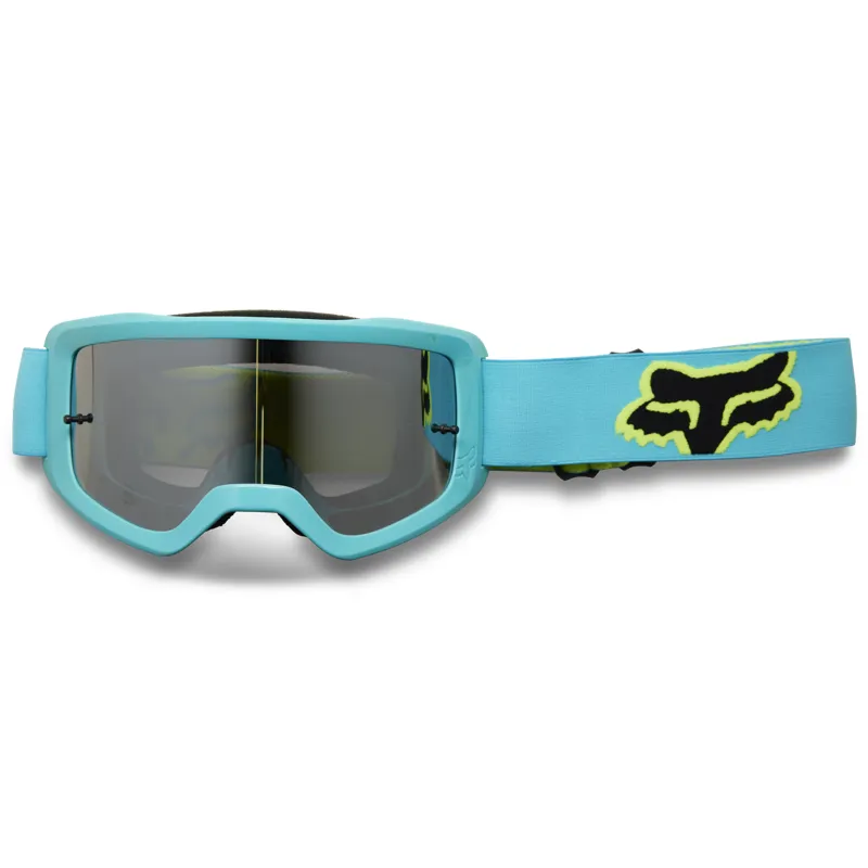 Fox Racing Main Stray Mirrored Goggles in Teal