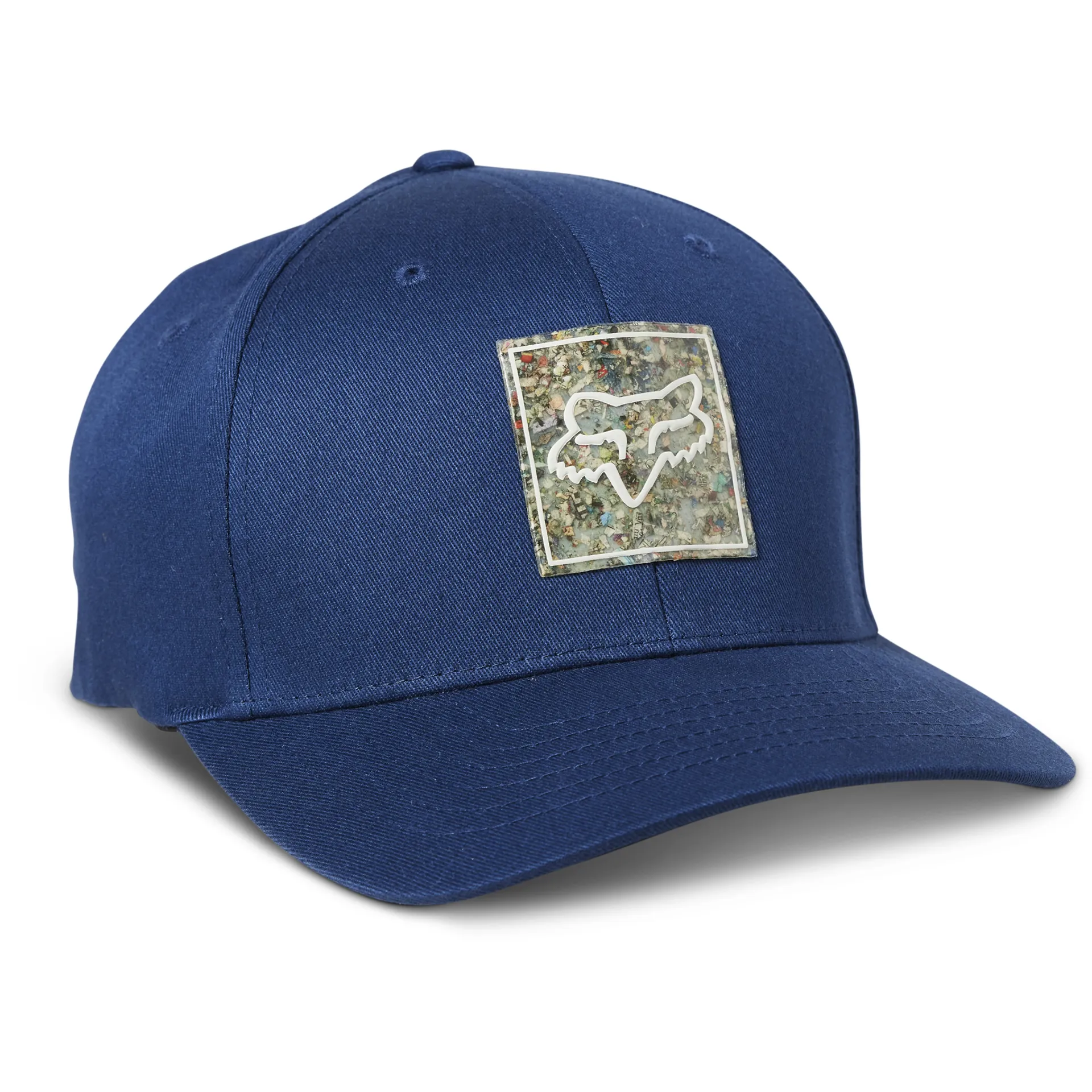 Fox Racing Same Level Flexfit Hat in Deep Cobalt