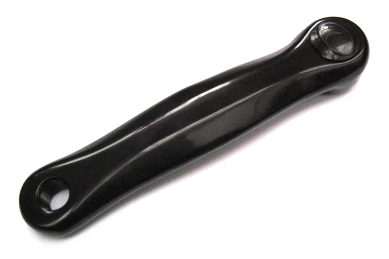 Bulk Alloy 165mm Left-Hand Crank Arm in Black