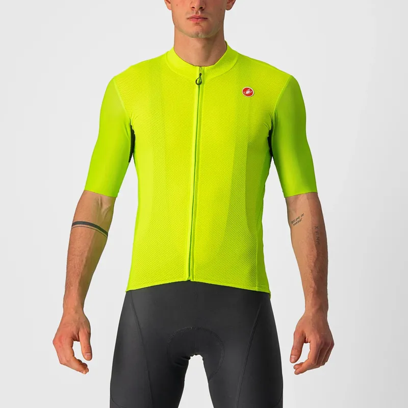 Castelli Endurance Elite Jersey in Electric Lime