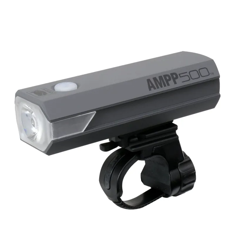 Cateye AMPP 500 Front Light in Grey