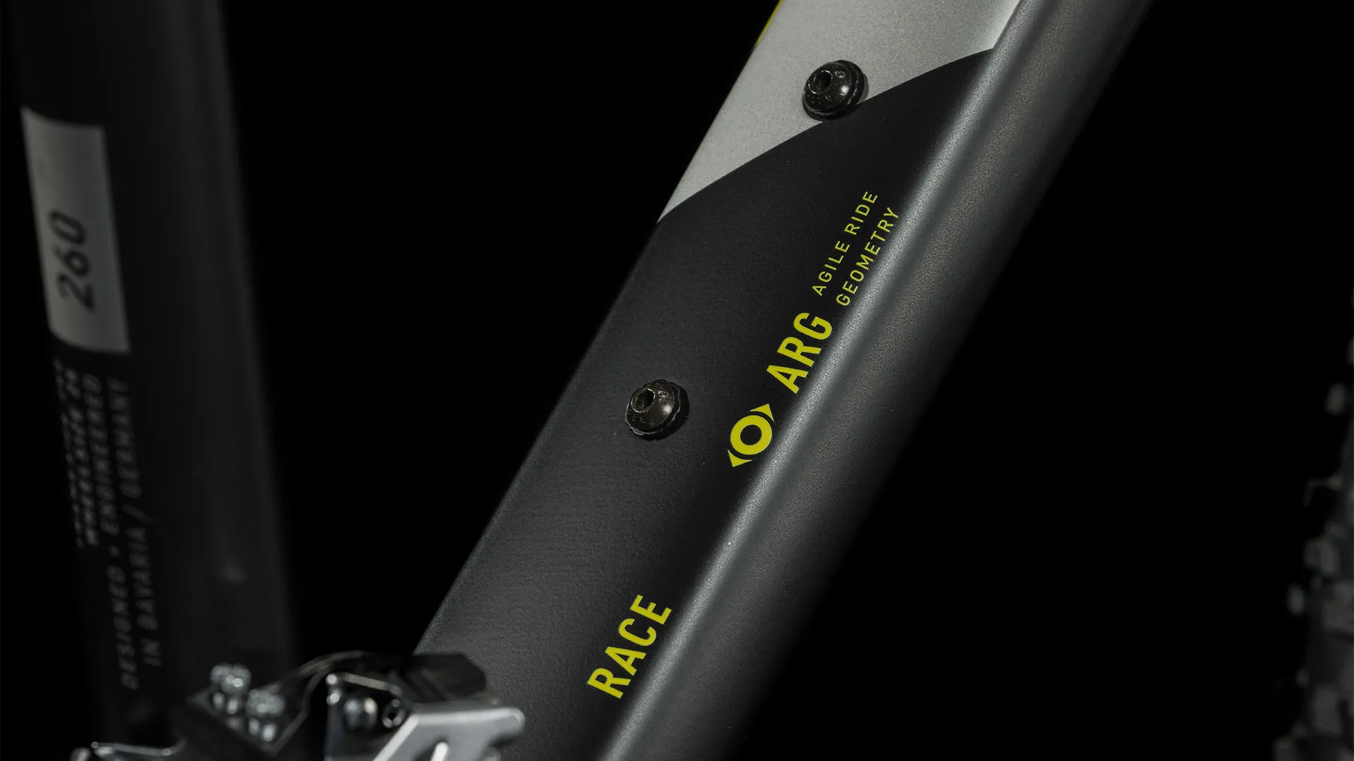 Cube Acid 260 26in Kid's Bike 2024 in Black/Yellow