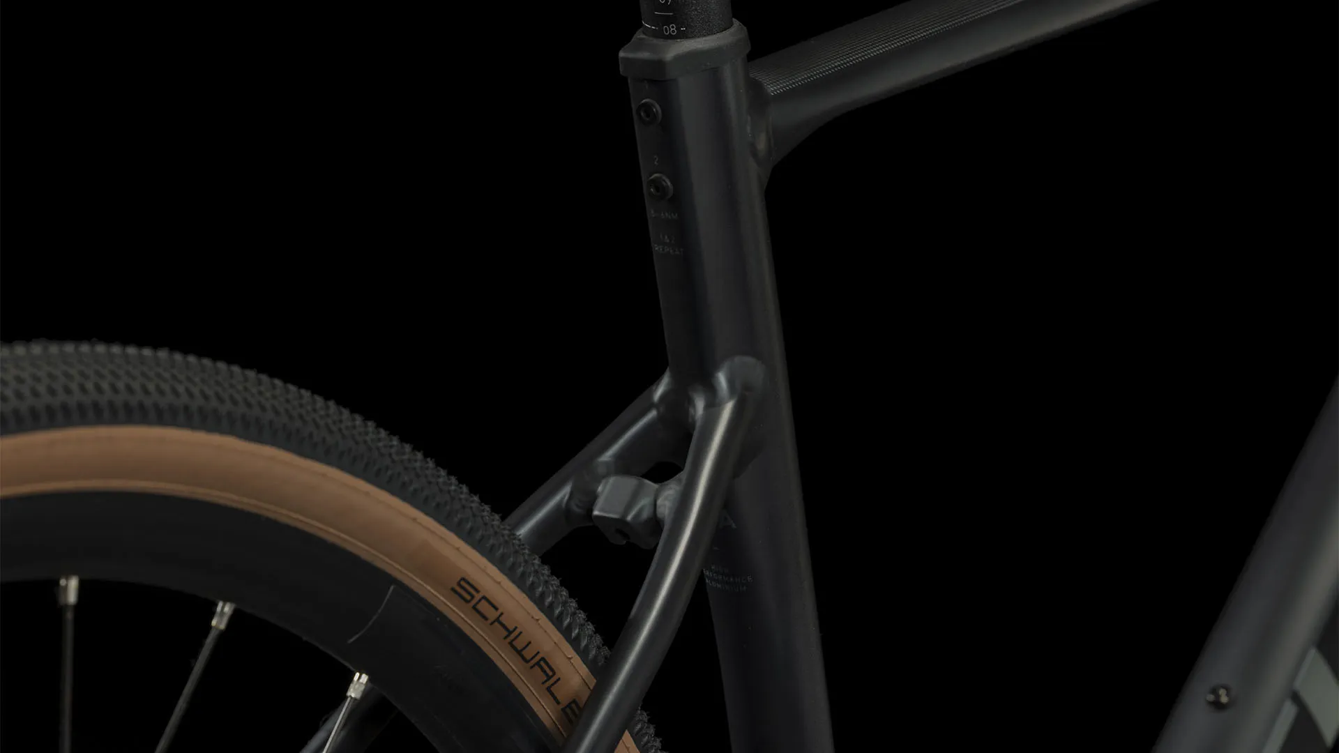 Cube Nuroad Pro Gravel Bike 2024 in Metal black Grey