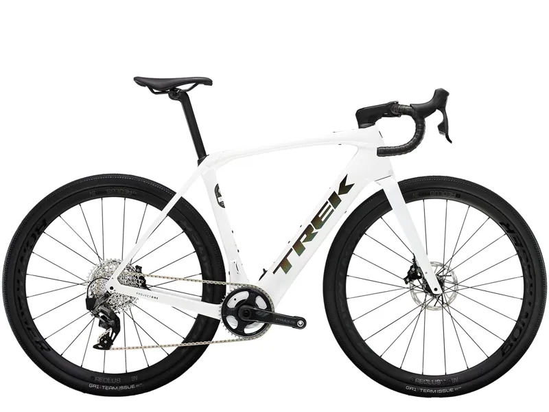 Trek Domane+ SLR 6 eTap Electric Carbon Road Bike 2024 in White