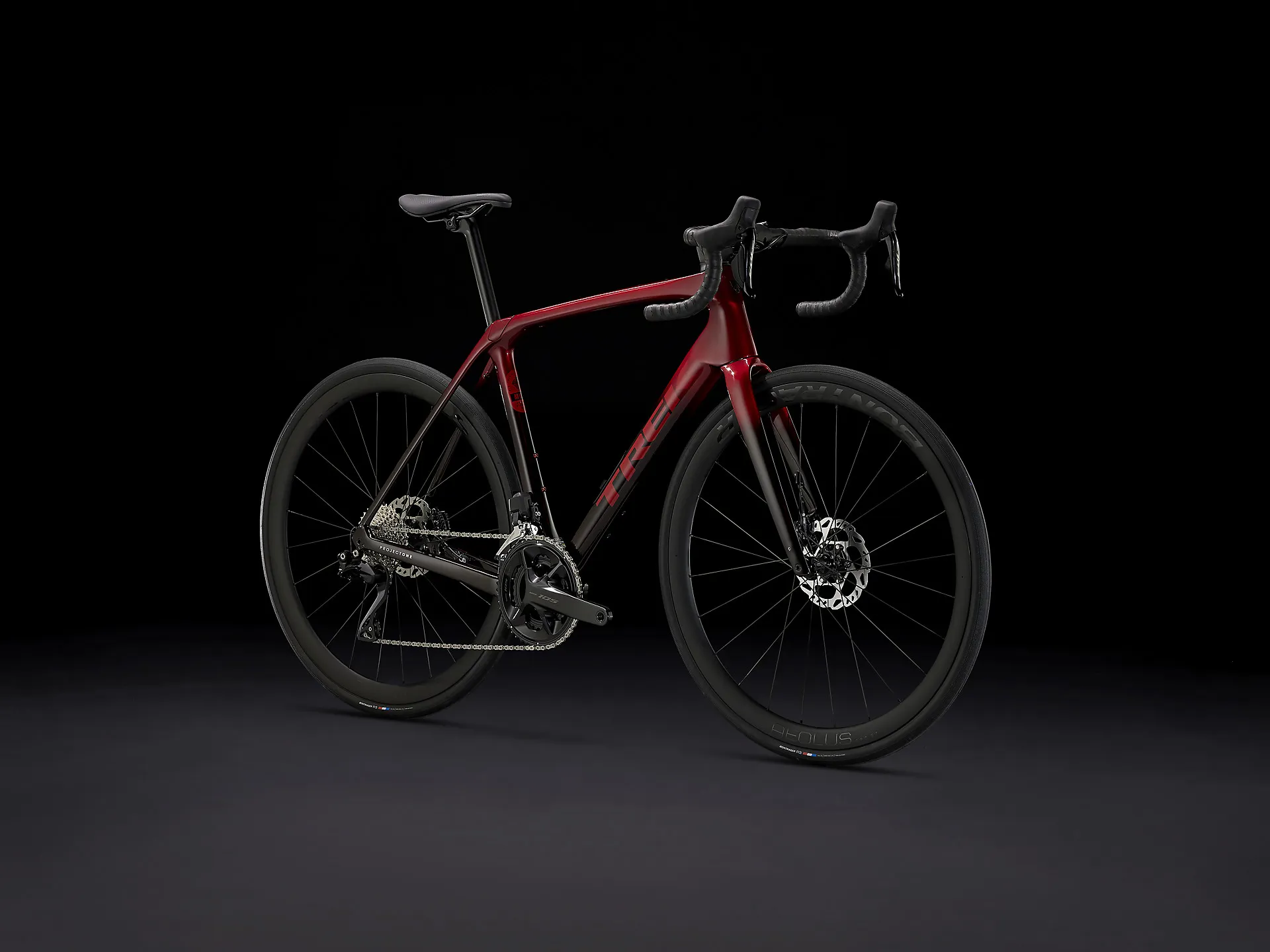 Trek Domane SLR 6 105 Di2 Gen 4 Carbon Road Bike 2024 in Metallic Red ...
