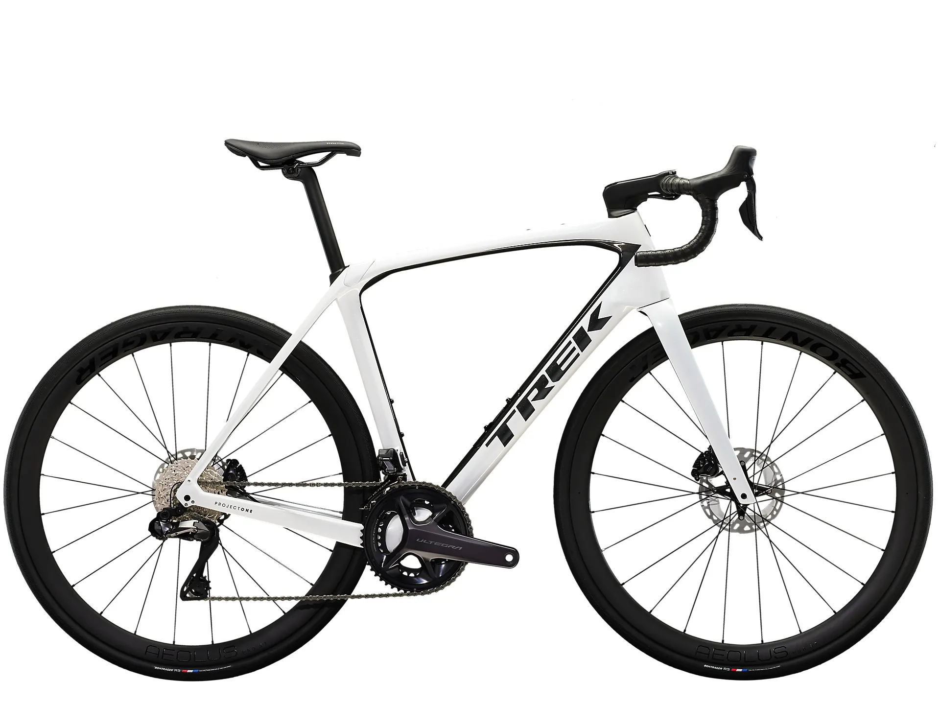 Trek Domane SLR 7 Gen 4 Carbon Road Bike 2024 in White