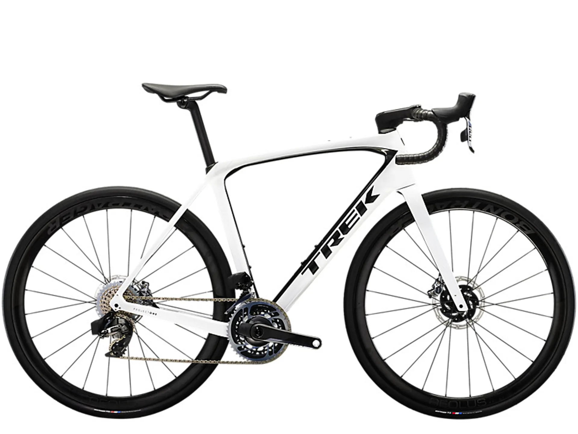 Trek Domane SLR 9 eTap Gen 4 Carbon Road Bike 2024 in Crystal White