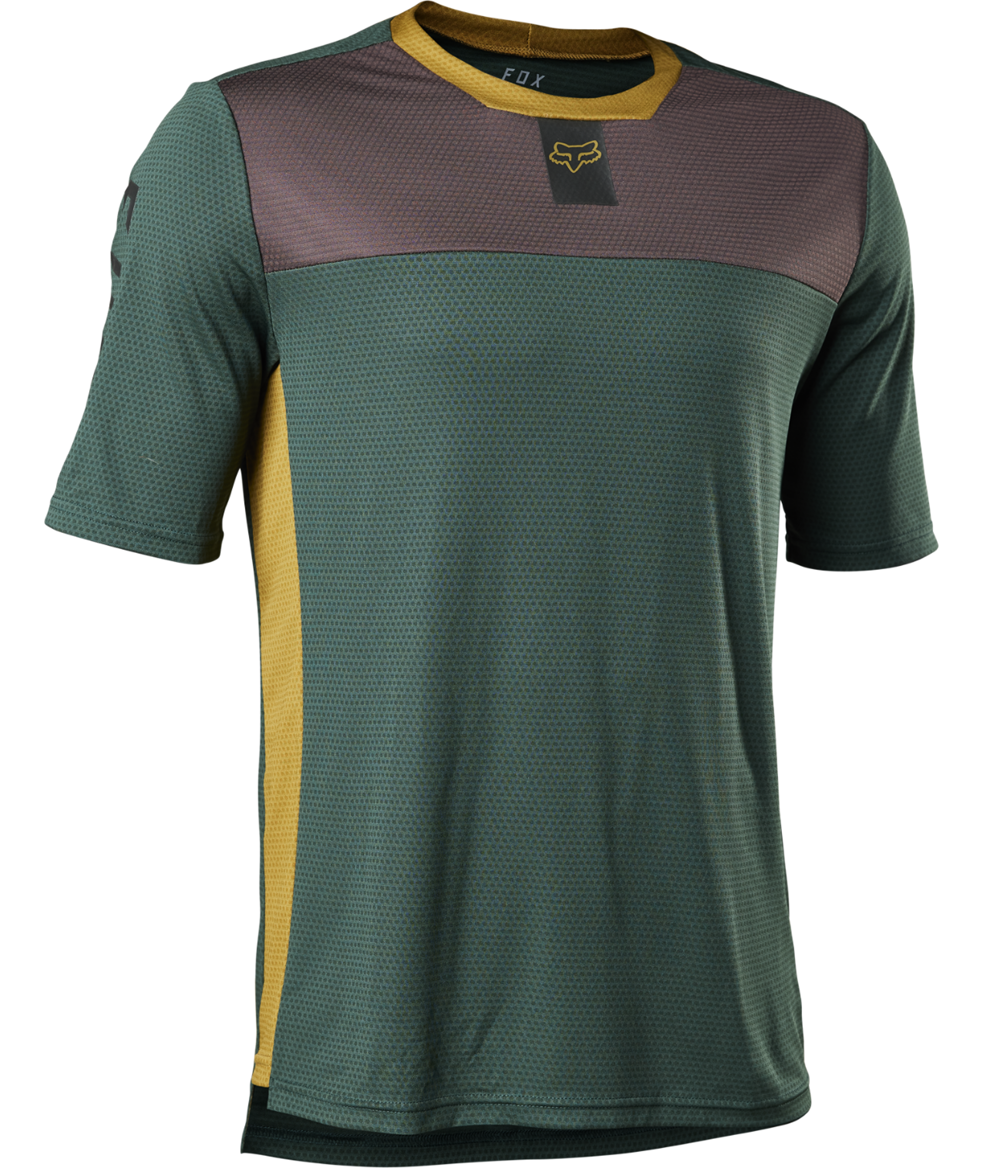 Fox Racing Defend Short Sleeve Jersey in Emerald