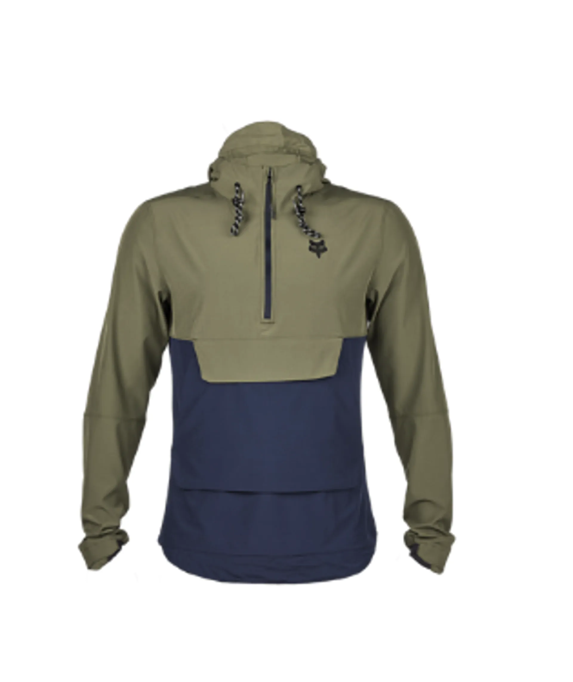 Fox Racing Ranger Wind Pullover in Olive Green