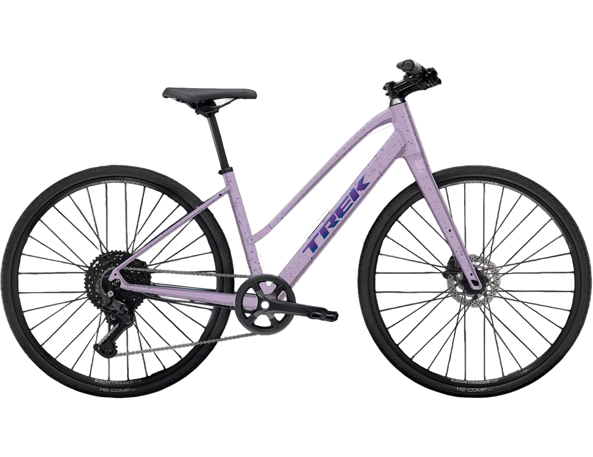 Trek FX 1 Midstep Gen 4 Hybrid Bike 2026 in Lavender Haze