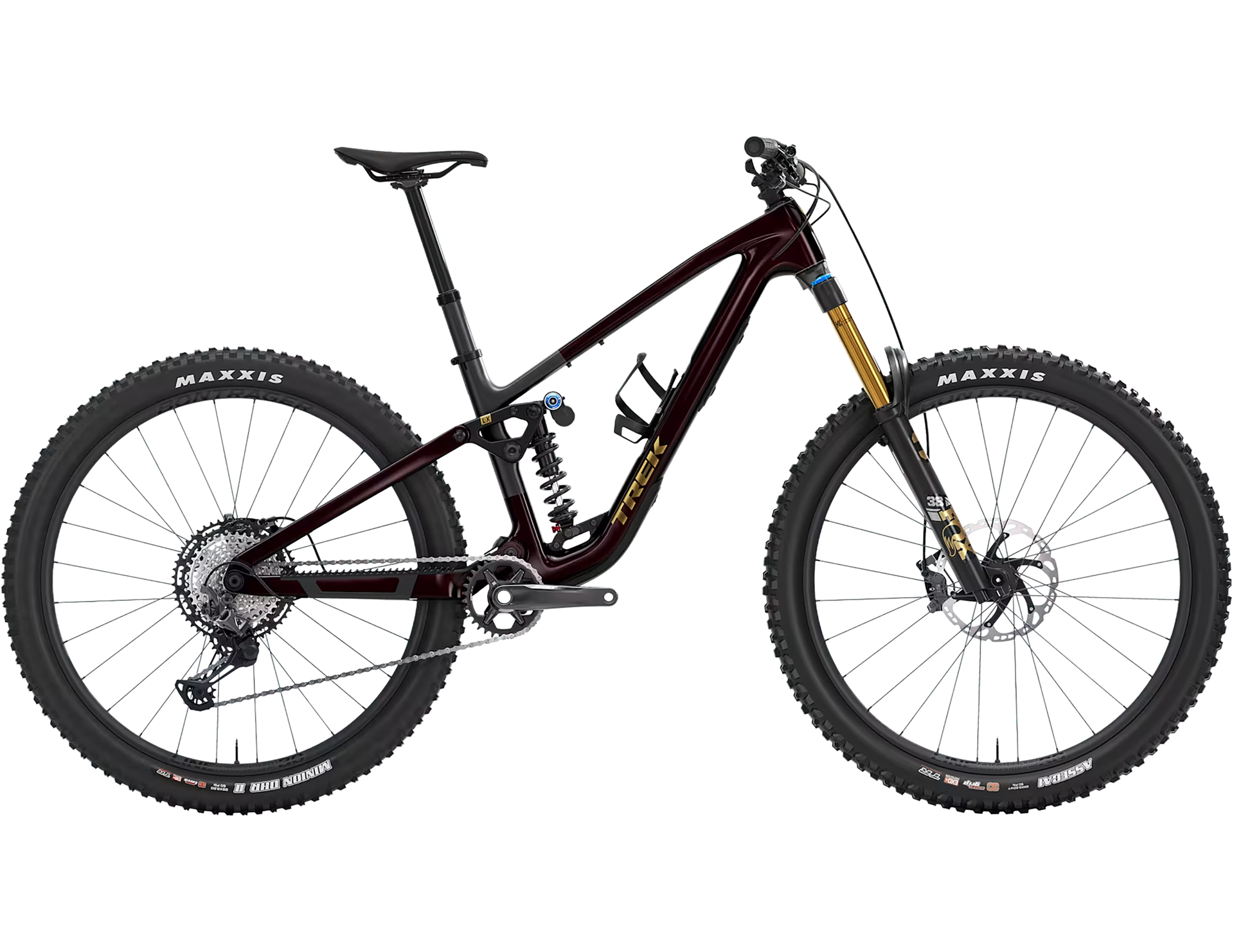 Trek Fuel LX 9.8 XT Gen 7 Full Suspension Mountain Bike 2026 in Gloss ...