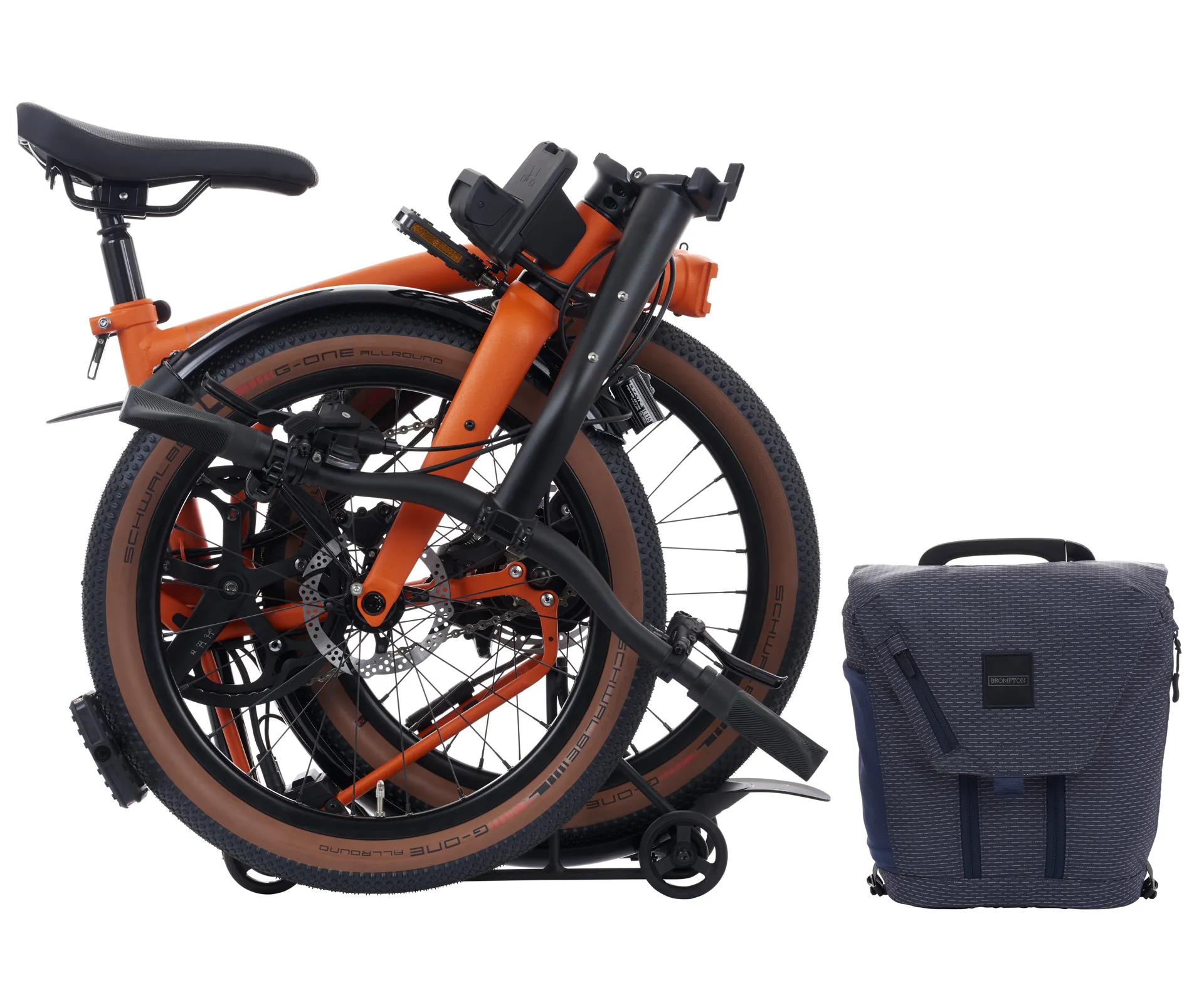 Brompton Electric G Line with Roller Frame 4 Speed Folding Bike 2025 in ...