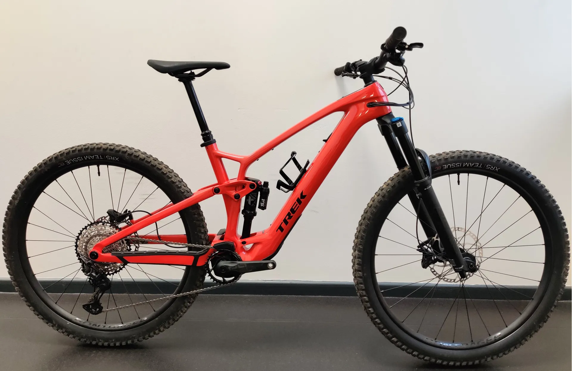 EX DEMO Trek Fuel EXe 9.7 SLX/XT Electric Full Suspension Mountain Bike ...