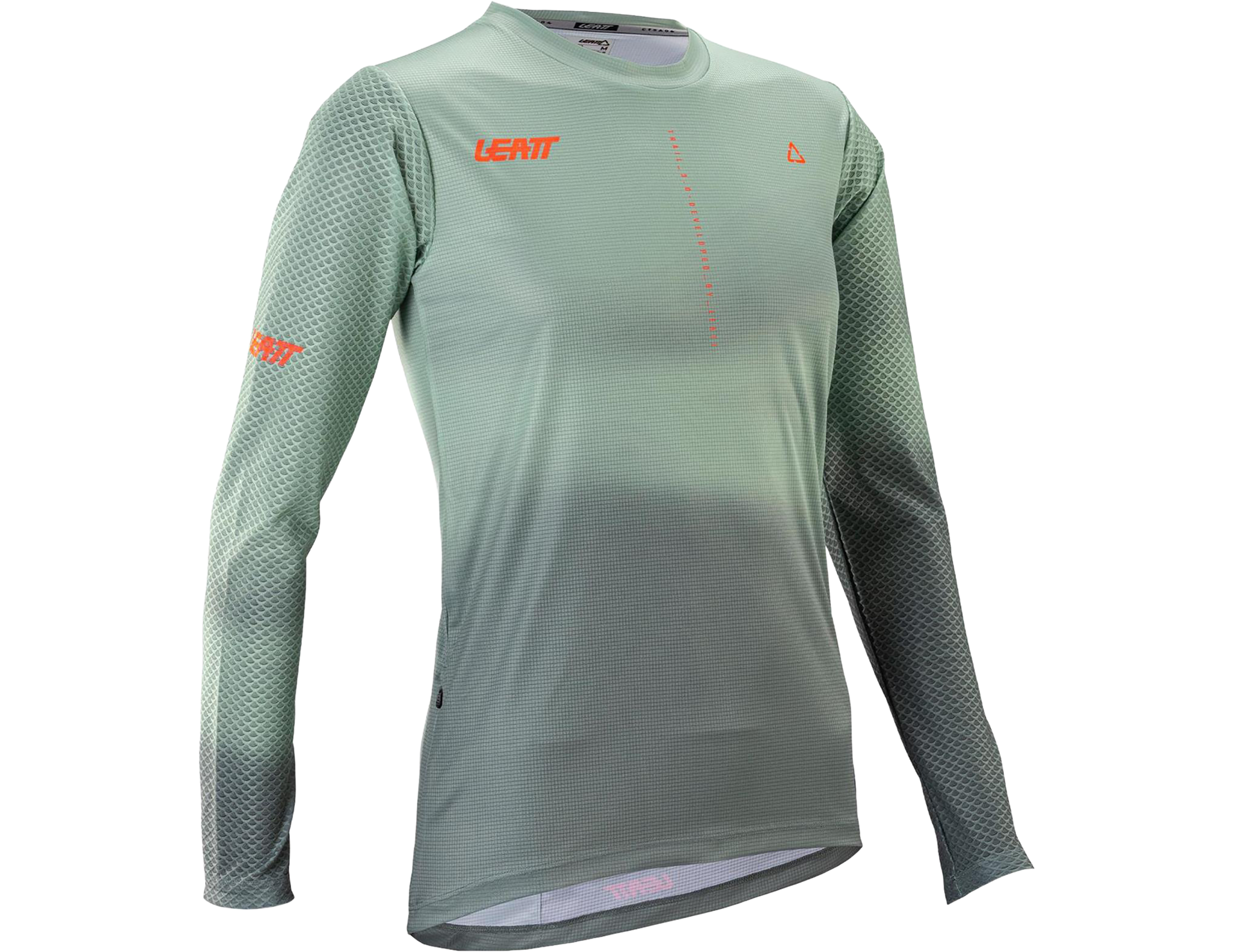 Leatt Trail 3.0 Women's MTB Long Sleeve Jersey in Mist Green