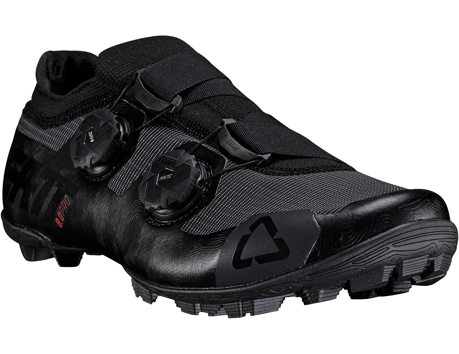 Leatt ProClip 8.0 Race Shoes in Black