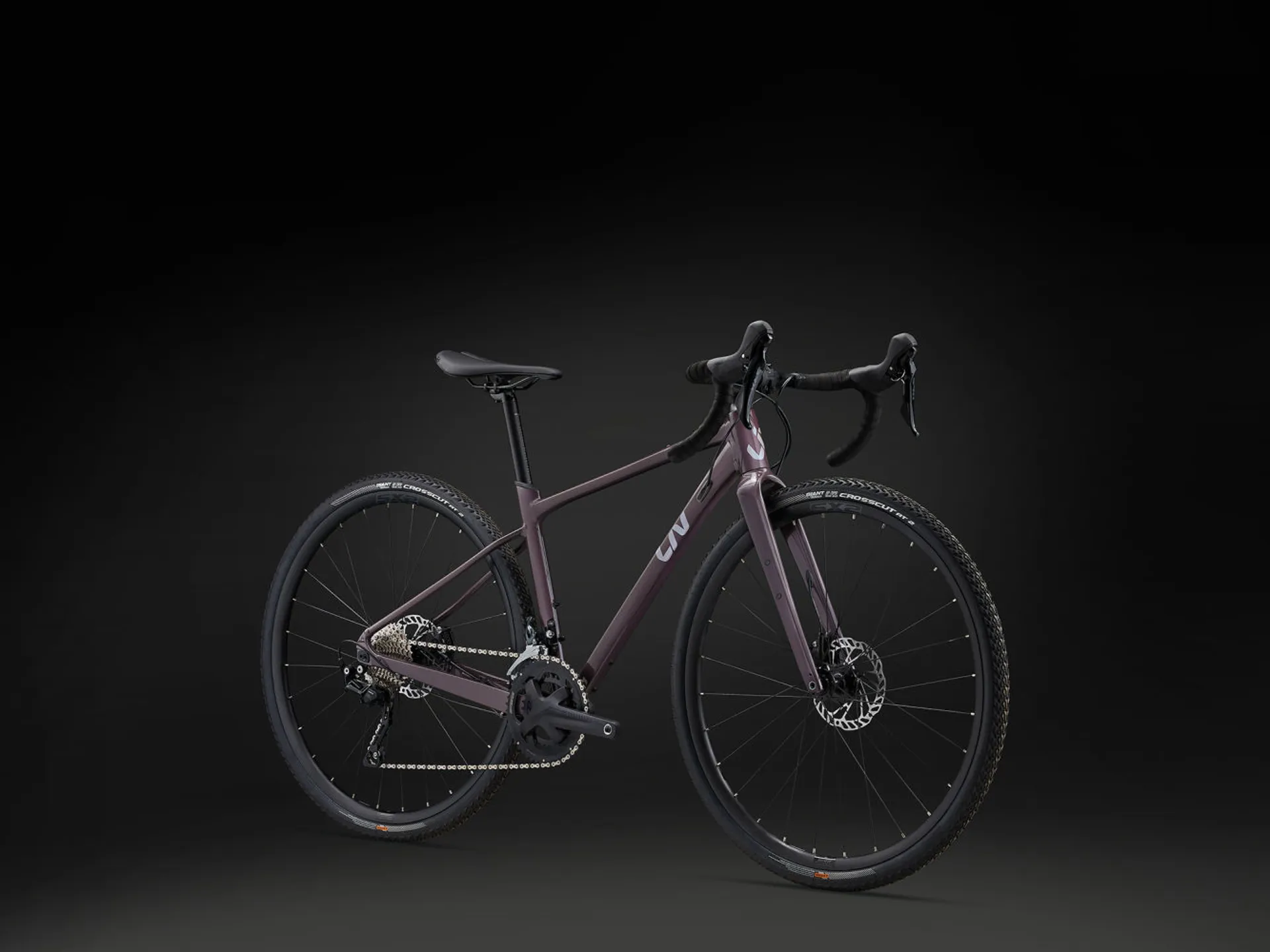 Liv Devote 1 Gravel Bike 2025 in Charcoal Plum