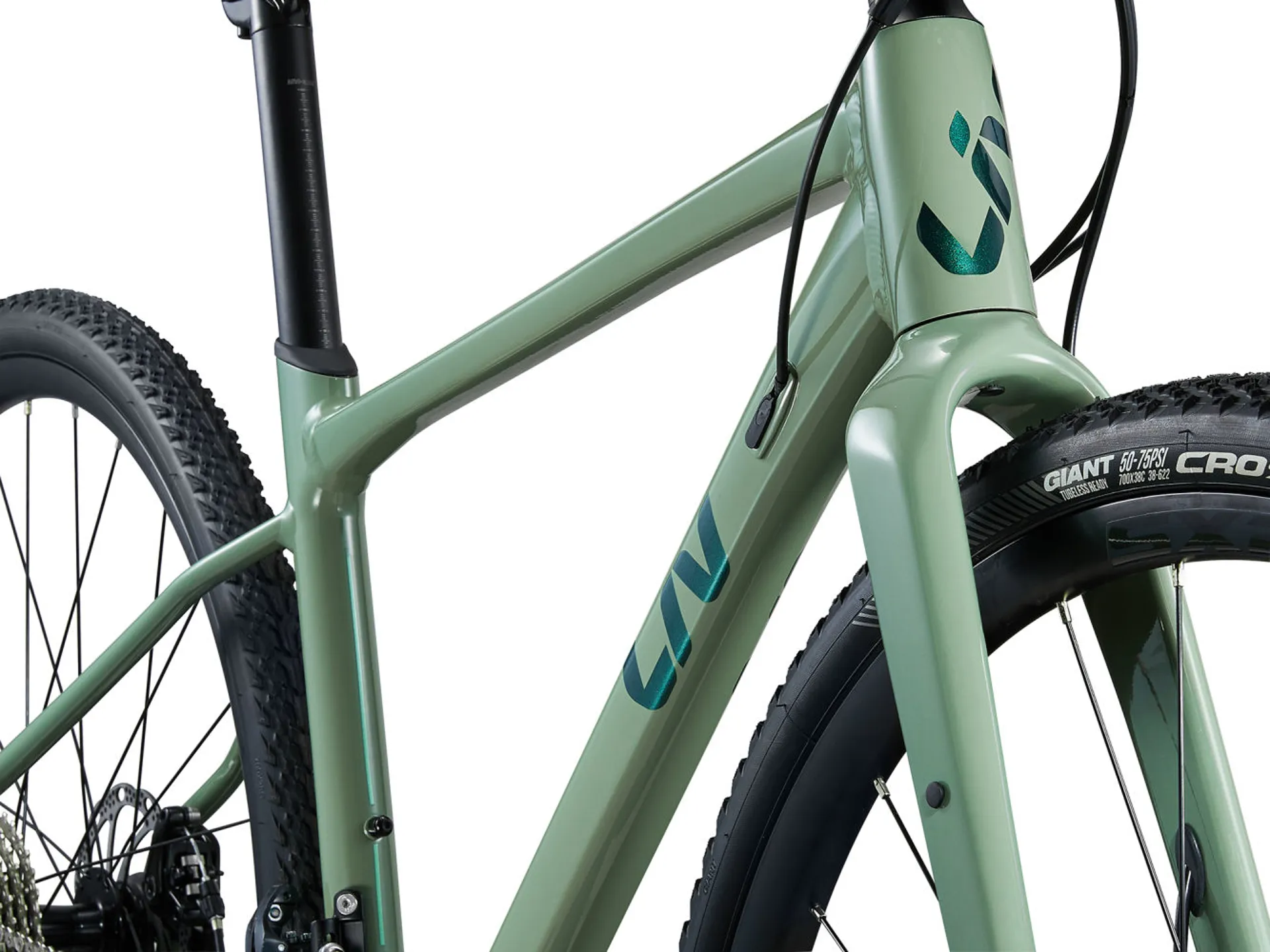 Liv Devote 2 Gravel Bike 2024 in Shale Green