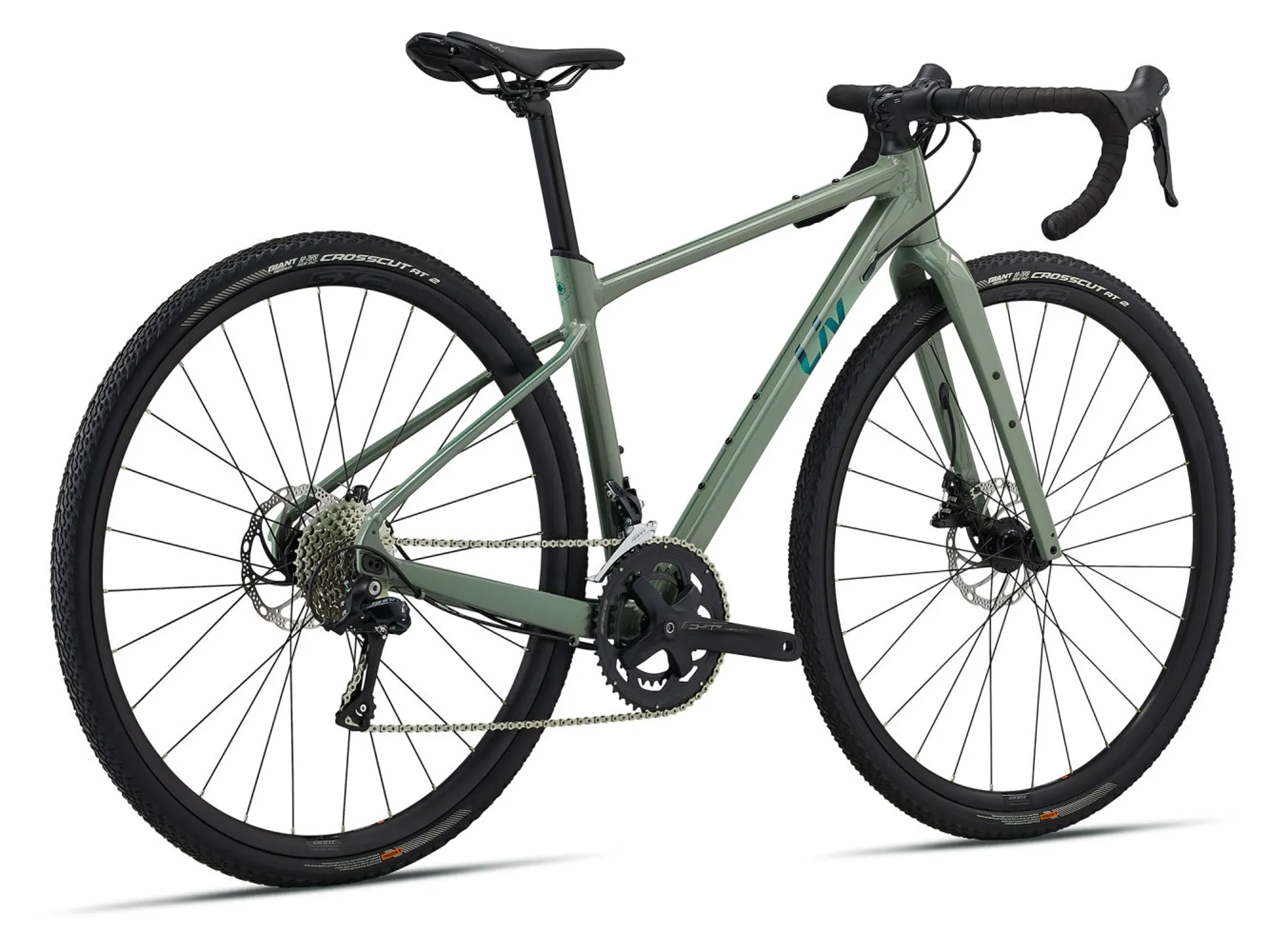 Liv Devote 2 Gravel Bike 2024 in Shale Green