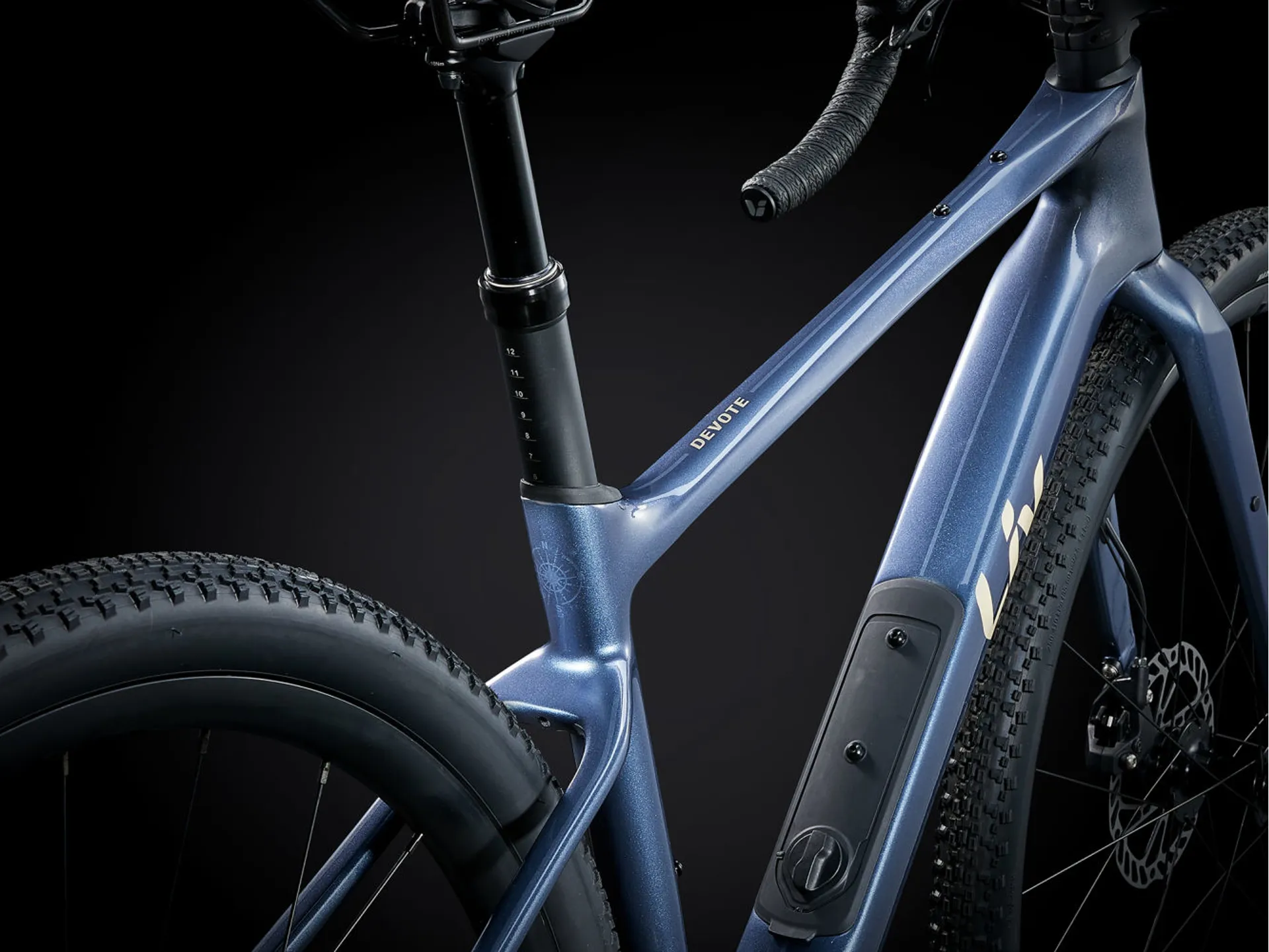 Liv Devote Advanced 1 Gravel Bike 2025 in Ice Age