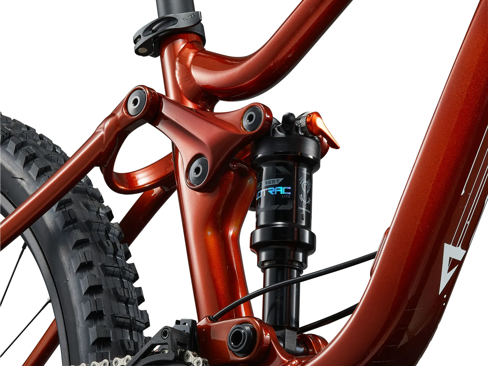 Giant Faith Full Suspension Kids Mountain Bike 2026 in Copper